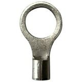 (100) Non-Insulated 12-10 AWG Gauge Ring Connector 3/8" Stud Electrical Wire Terminal - USA ...