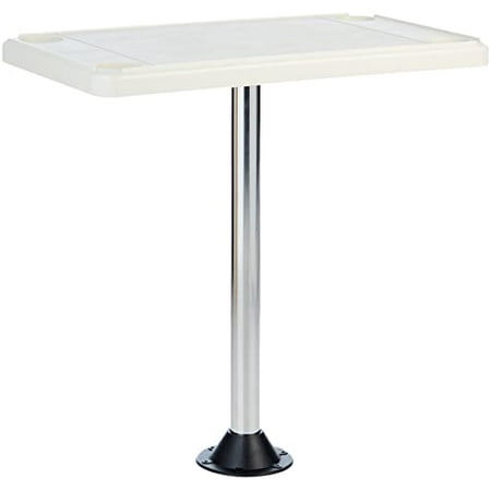 Detmar 12-1106C Removable Rectangular Marine/RV Table , ivory | Walmart ...