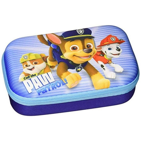 Nick Jr Paw Patrol Blue Call The Paw Patrol Hard Shell Pencil Case ...