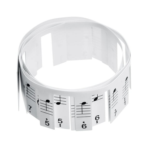 61-key Piano Note Chart Non-sticking Removable Piano Keyboard Stickers ...