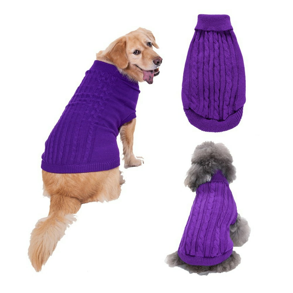 Click here for Generic Small Dog Sweaters Knitted Pet Cat Sweater... prices