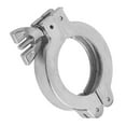 Aluminum Alloy Vacuum Clamp KF16KF50 with Bracket and Rubber Ring ...