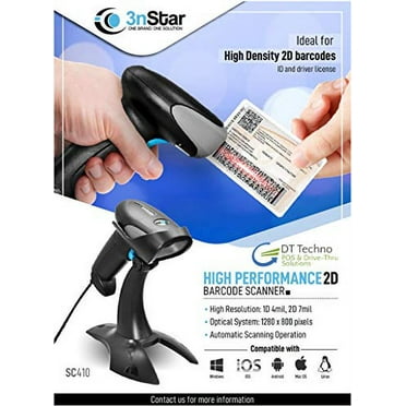 Opticon Bluetooth Wireless Barcode 1D Laser Scanner OPN-2006 - Walmart.com