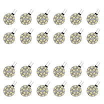 12PCS G4 Puck Lights LED Bulbs Side Pin Base Round G4 5050 12SMD LED RV ...