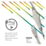 Supersonic Pro-Wired Gaming Headset with Lights and Surround Sound ...