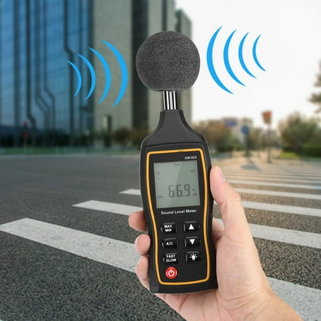 POCREATION Noise Tester,1Pc Digital Sound Level Decibel Meter Noise ...