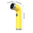 Bladeless Handheld Electric Fan With Digital Display Flexible Bendable ...