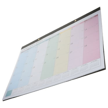 XLarge Yearly Wet & Dry Erase Blank Reusable Undated Wall Calendar ...