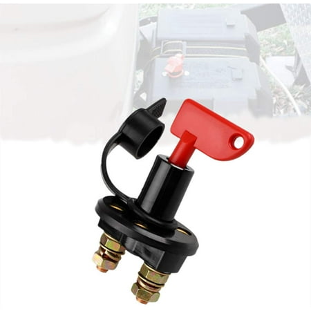 RV Battery Disconnect Isolator, aster Switch Power Kill Cut Off 12V/24V ...