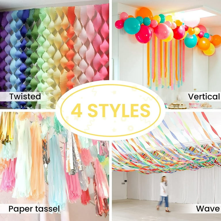 Tissue Paper Streamers