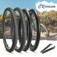 Hycline 26-inch foldable mountain bike tires with inner tubes and tire ...