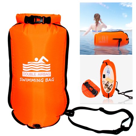 Inflatable Swimming Bag Double Air Bags Inflatable Swimming Bag Float ...