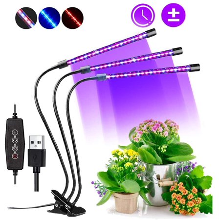 Plant Lamp, 60 Led Full Spectrum Grow Lamp Plant Light Plant Lamp with ...