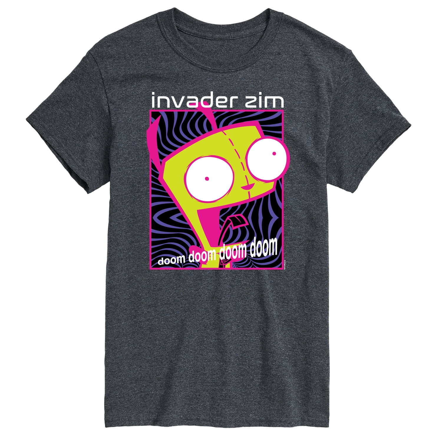 Invader Zim - Invade The World - Men's Short Sleeve Graphic T-Shirt ...