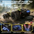 DEERC 1/14 Fast Brushless RC Car for Adults, 43 MPH High Speed 4x4 Off ...