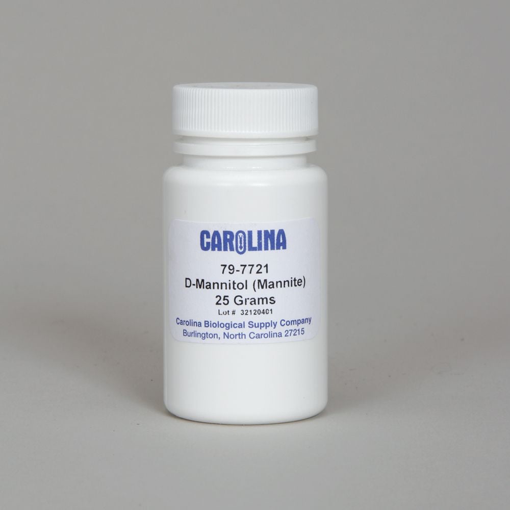 D-Mannitol (Mannite), 25 Gram Bottle - Walmart.com