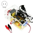 LM317 Adjustable Voltage Regulated Power Supply DIY Kit 110V ...