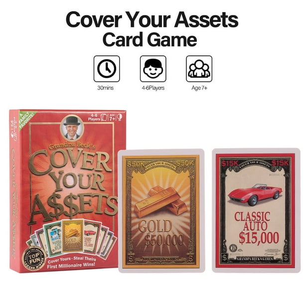 Labymos Cover Your Assets Card Game Party Play Cards A Card Game for ...