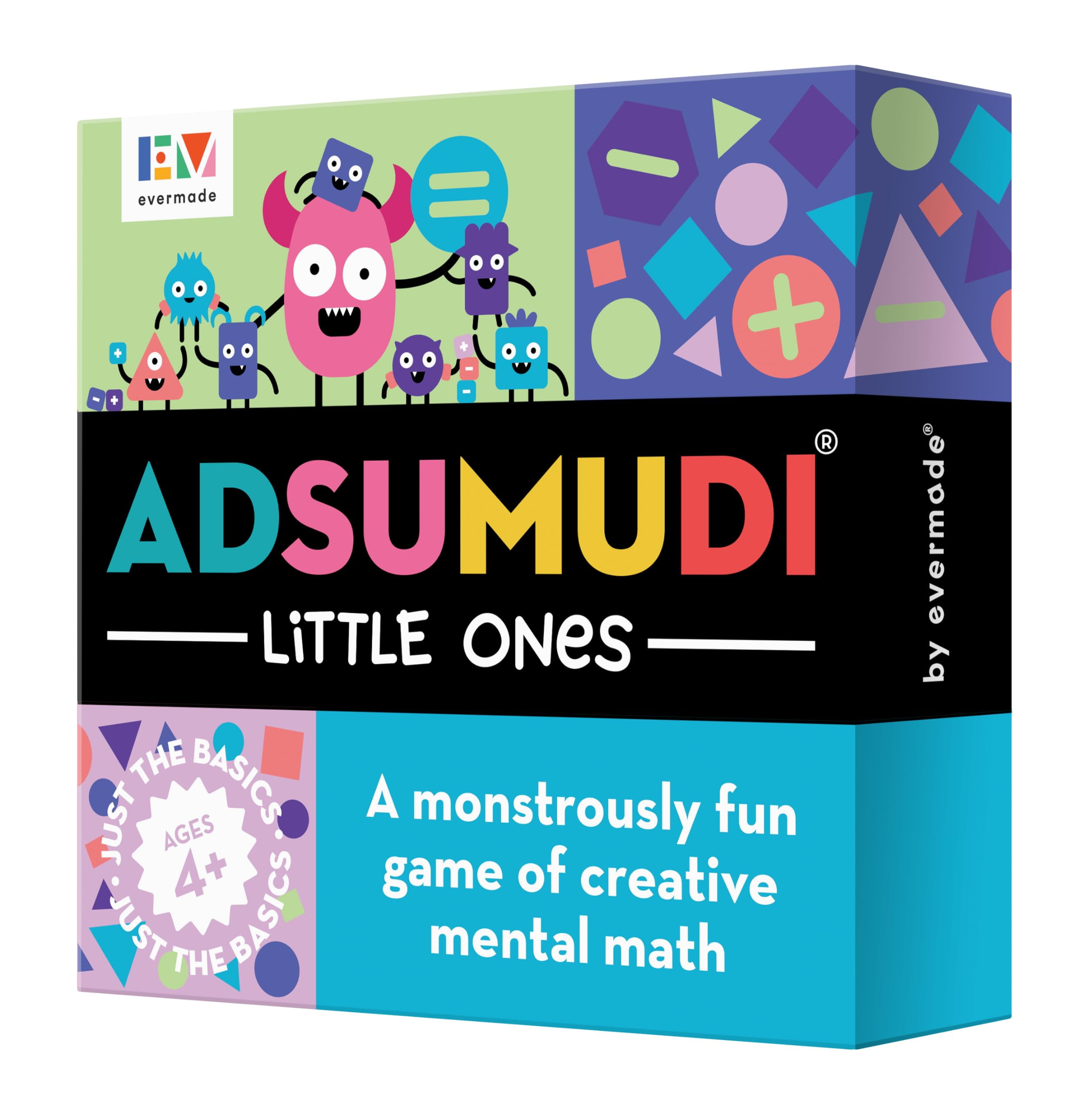 Juego de matemáticas Evermade Adsumudi Little Ones para niños mayores ...