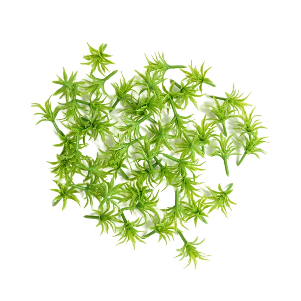 TureClos Pack of 50 Mini Model Grass Architecture Miniature Landscape ...