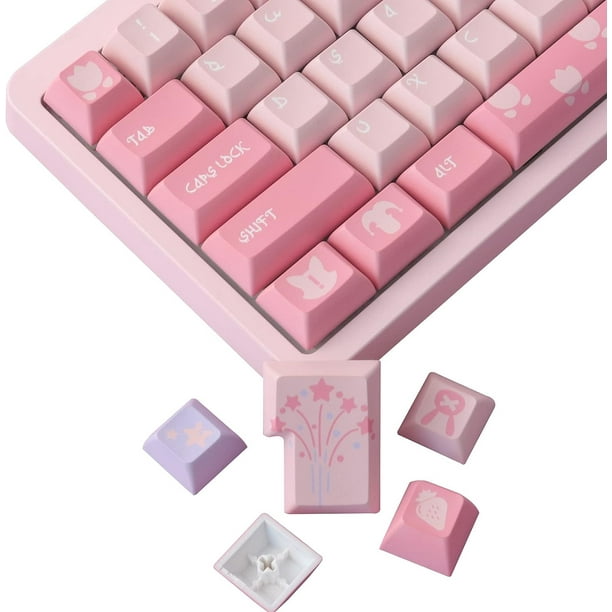 JOMKIZ Keycaps,143 Keys KCA Profile Garden Party Theme Custom Keycaps ...