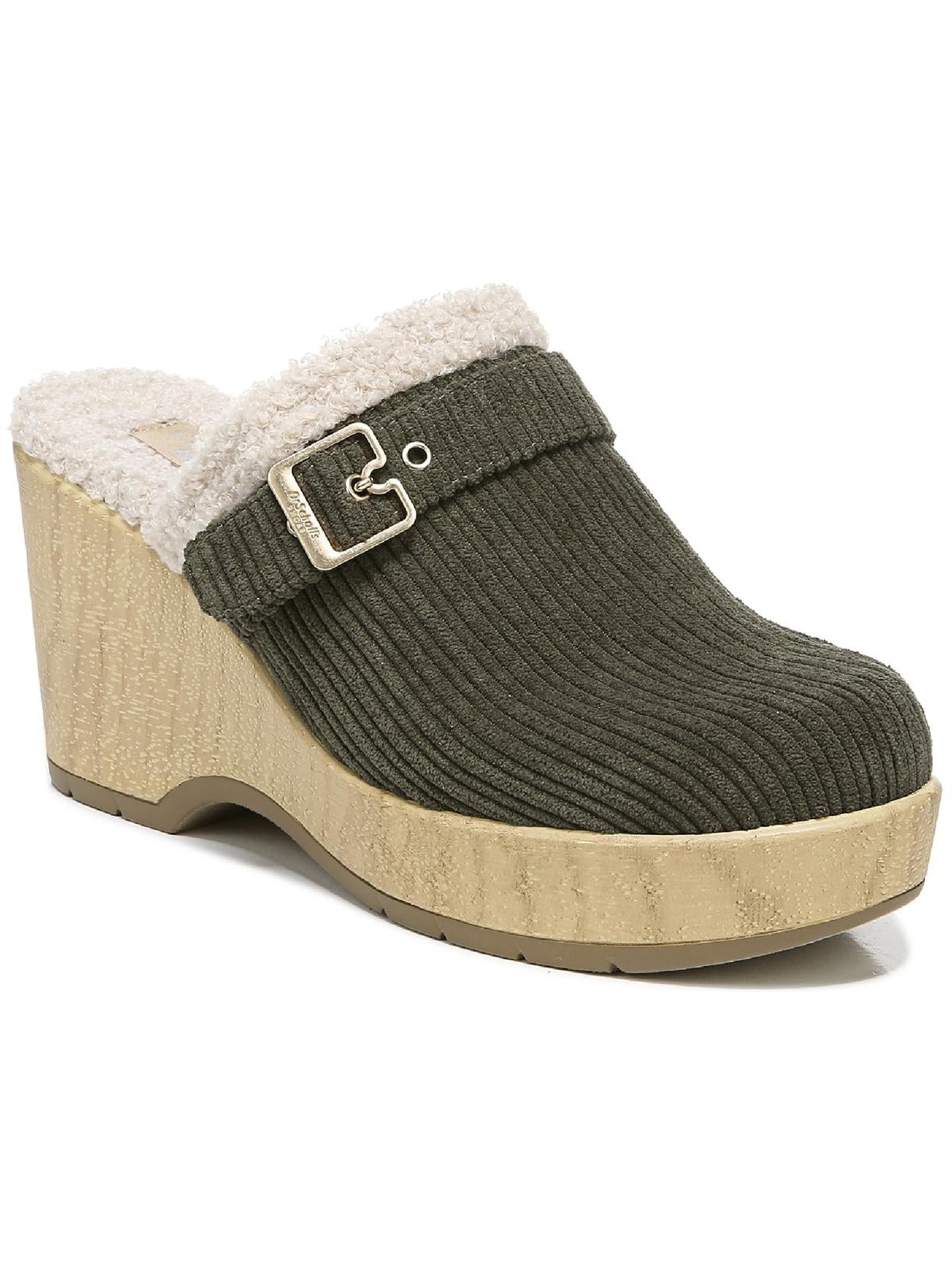 Dr. Scholl's Shoes Womens Pixie Corduroy Mule Clogs - Walmart.com