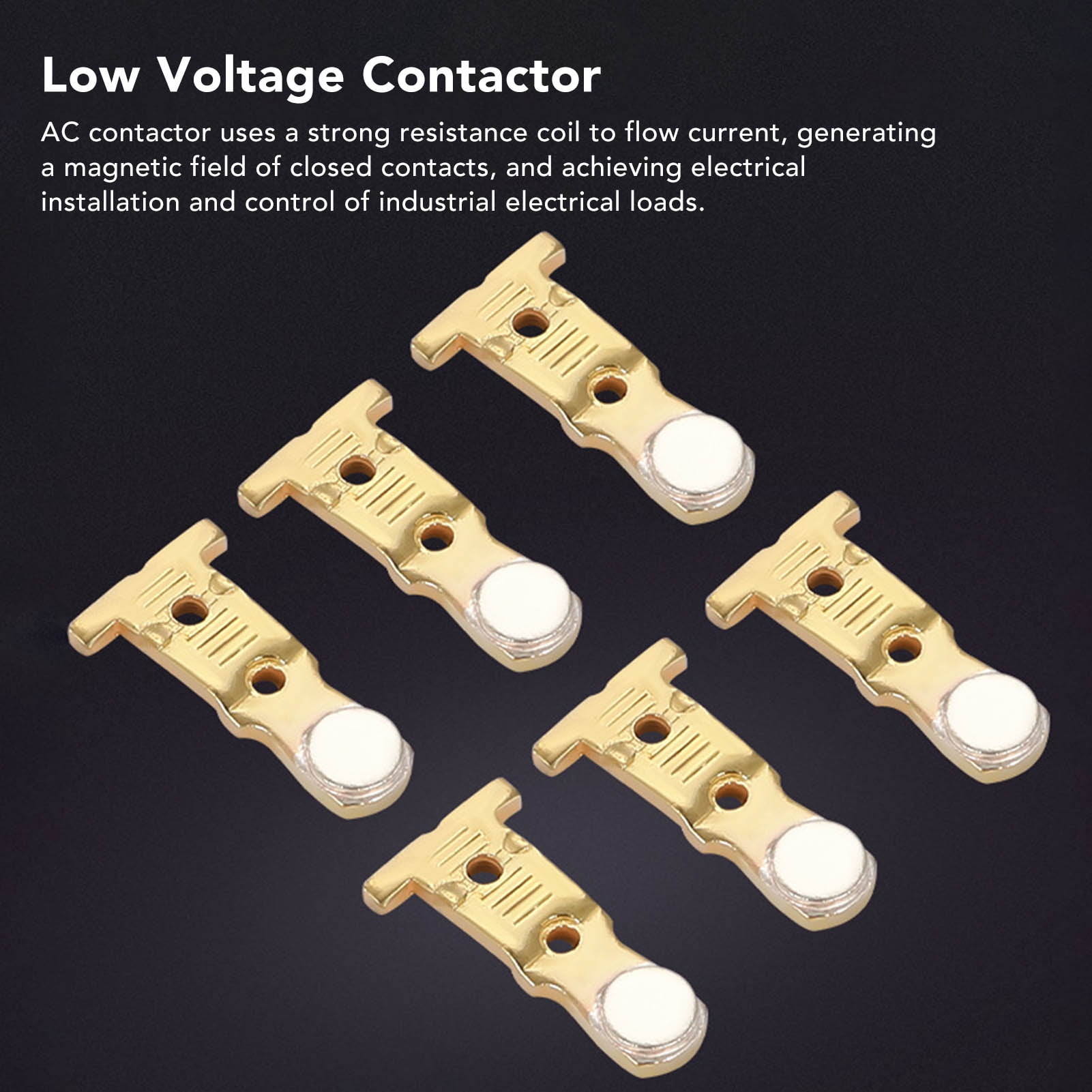 AC 220V 80A Contactor De CA, Contactor De Motor Trifásico Contactor De ...