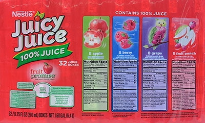 Juicy Juice Box Animals