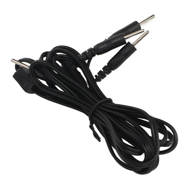 TENS Pin Electrode Wire,5pcs 4.4ft Electrodes Lead Replacement ...