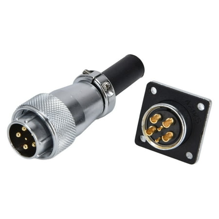 Senjay Aviation Plug And Socket,6 Pin Aviation Connector Zinc Alloy ...
