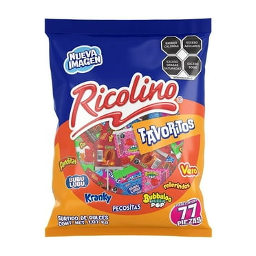 Surtido de dulces Ricolino Paquete Diversión 110 pzas | Walmart en línea