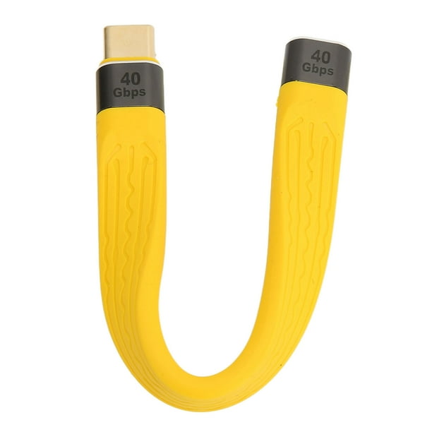 Short USB C Cable, Data Transfer Cable Plug And Play Flexible Fast ...