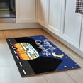 Cartoon RV Door Mat Happy Camping Moon Star Nights Mountain Non Slip ...