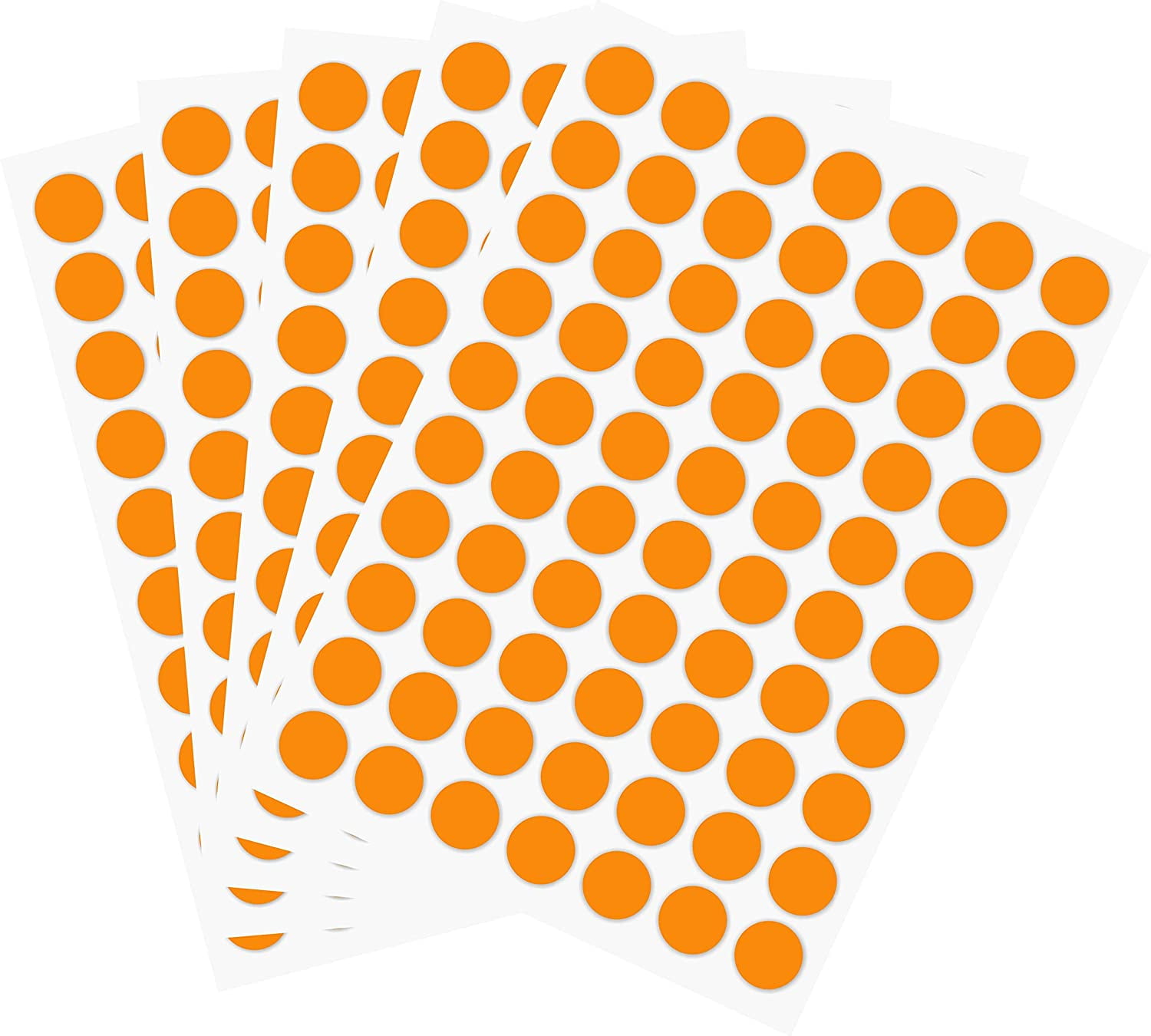 1050 PCS 3/4 Inch Round Color-Code Dot Stickers,Color Coded Stickers ...