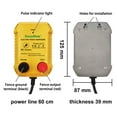 FenceMate AC Powered Electric Fence Charger, 2-Miles, 0.15J Peak ...