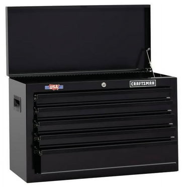 Craftsman 2000 Series Large Metal Toolbox, 5-Drawer Steel Tool Chest ...