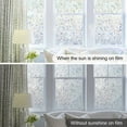 rabbitgoo Window Privacy Film, Decorative Frosted Glass Removable ...