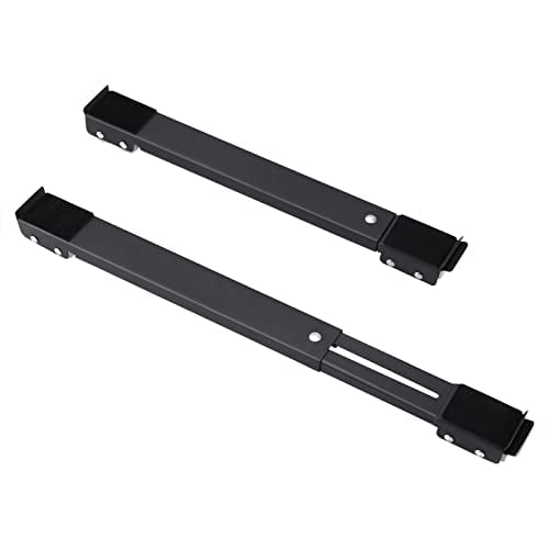 Black Portable Washing Machine Brackets Moving Tools with 24 Roller ...