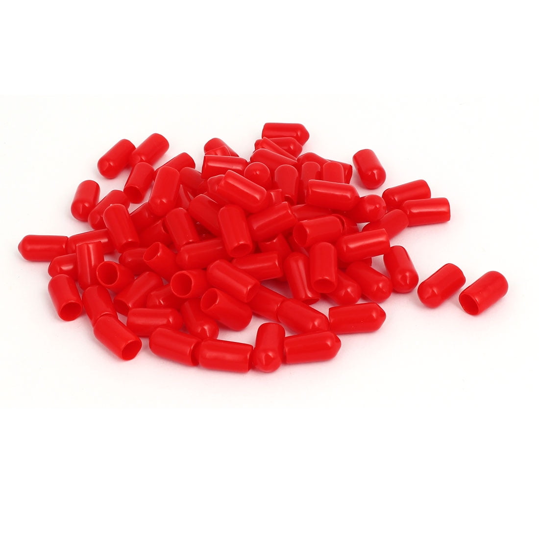 7.5mm Inner Dia Rubber Insulated End Cap Screw Thread Protector Cover ...