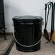 Behrens B907P Ash Bucket, Vintage Style Galvanized Steel Can for Wood ...