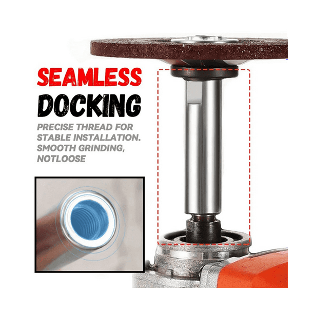 Angle Grinder Extension Shaft Joint M10 Refitted Grinding Tool is Used ...