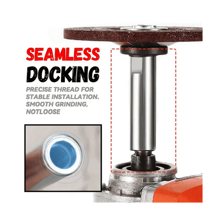 Angle Grinder Extension Shaft Joint M10 Refitted Grinding Tool is Used ...