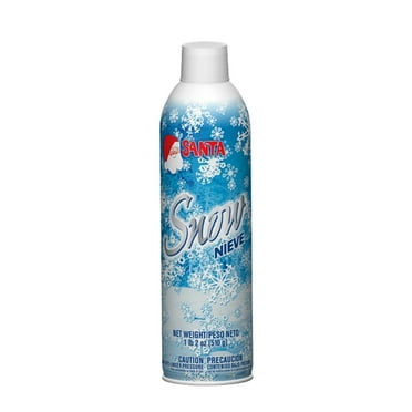 Santa Snow Spray for Tree Decorations, Indoor Holiday Cheer, 9 oz ...