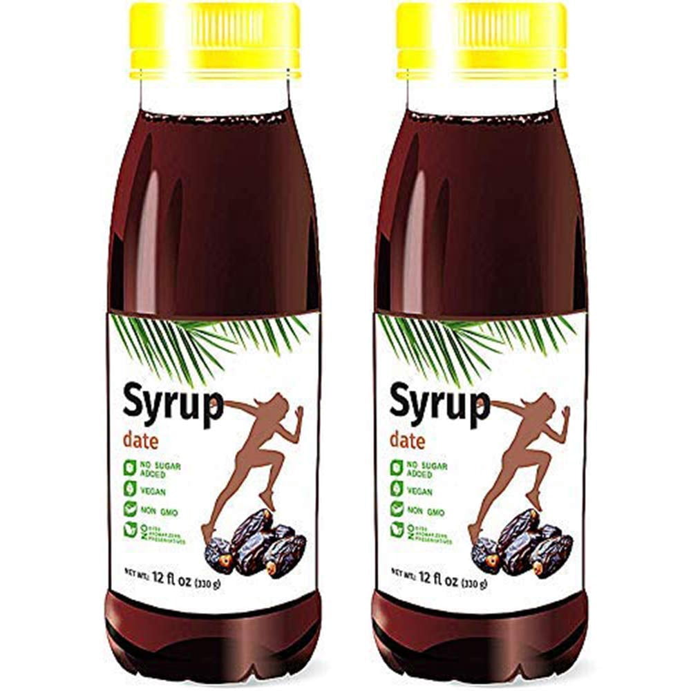 Date Syrup Natural Low Glycemic Sweetener Raw Vegan Healthy 2 pax ...