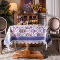 ARTABLE Printed Tablecloth Waterproof Oilproof Vintage Lace Boarder ...