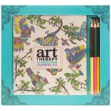 Art Therapy: An Inspirational Coloring Kit (Deluxe kit with pencils ...