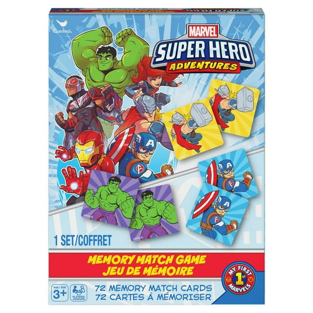 Marvel Super Hero Adventures Memory Match Game, for families and kids ...