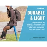 SitGo Portable Folding Stool for Travel for Adults, Teens - Blue ...