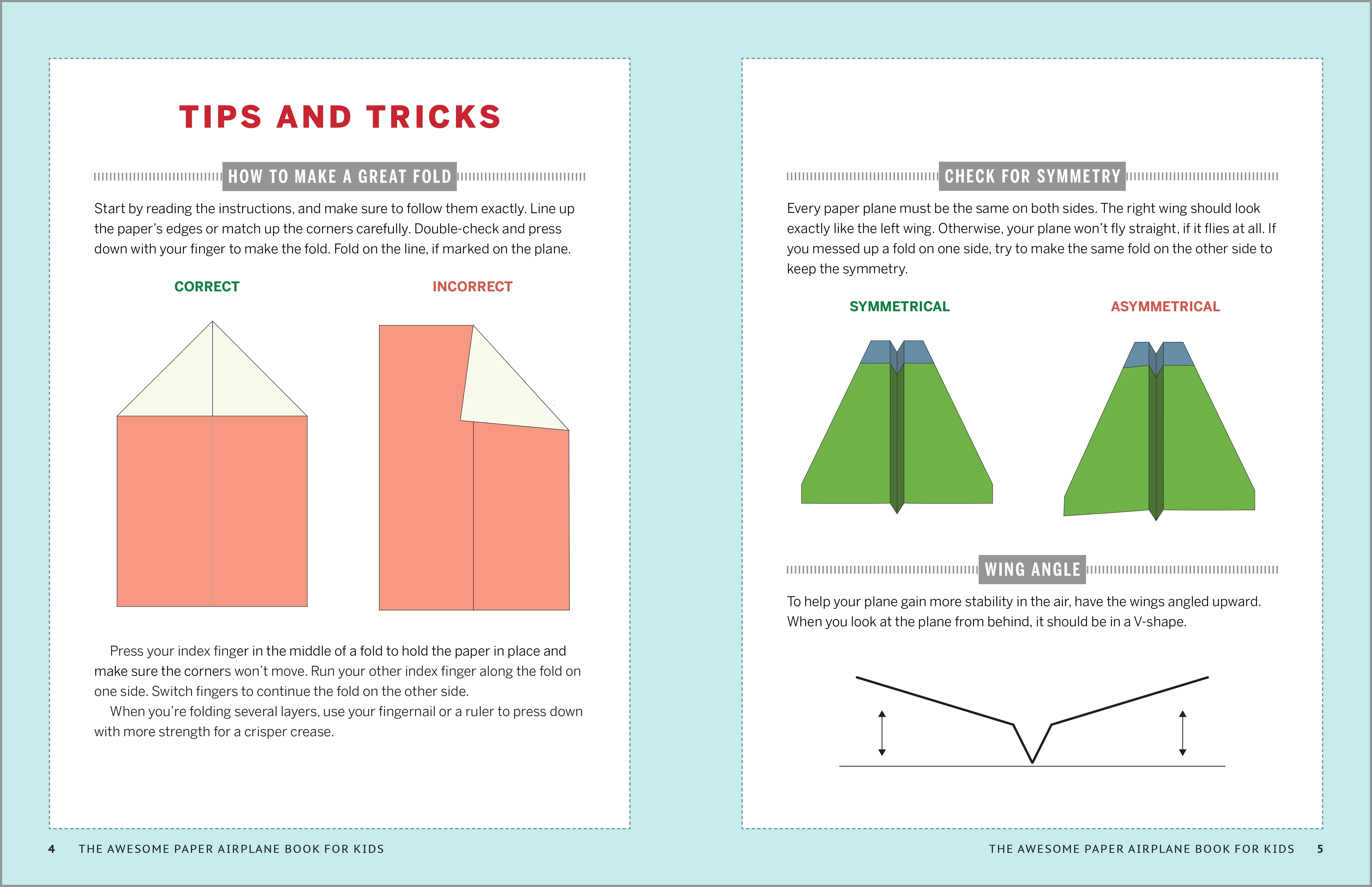 Awesome Paper Airplanes Instructions