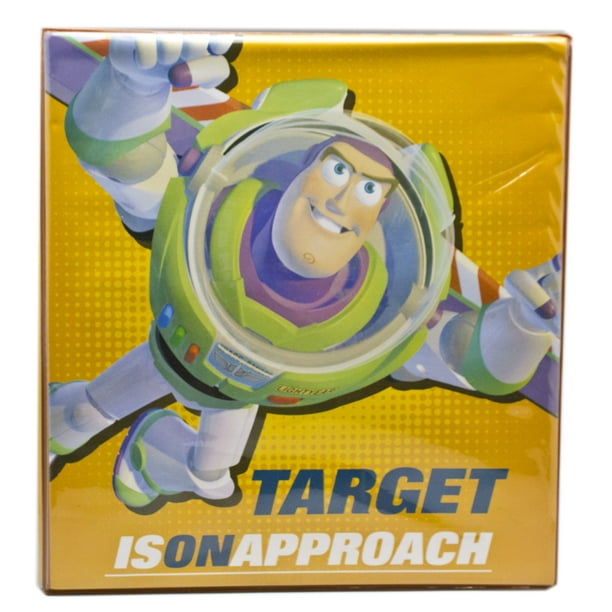 Disney Pixar's Toy Story "Target is on Approach" Buzz Lightyear 3-Ring ...